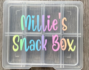 Snack Box - Etsy
