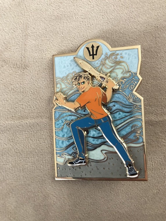 Son of Poseidon Percy Jackson Pin | Etsy