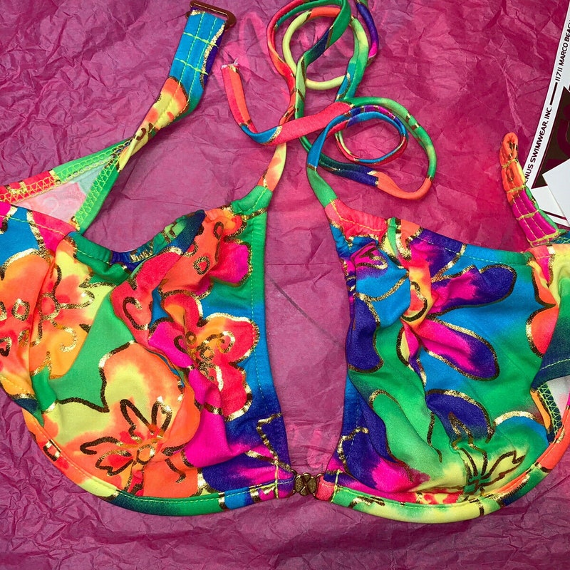 Flower Bikini - Etsy
