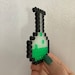 Neon Green Potion Perler Beads Green and Clear Cute - Etsy