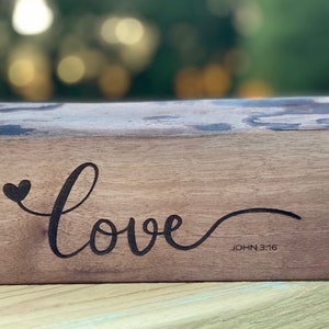 Live Edge Sign, Welcome Sign, Every Day, Gods Love, Wood Sign, Wall ...