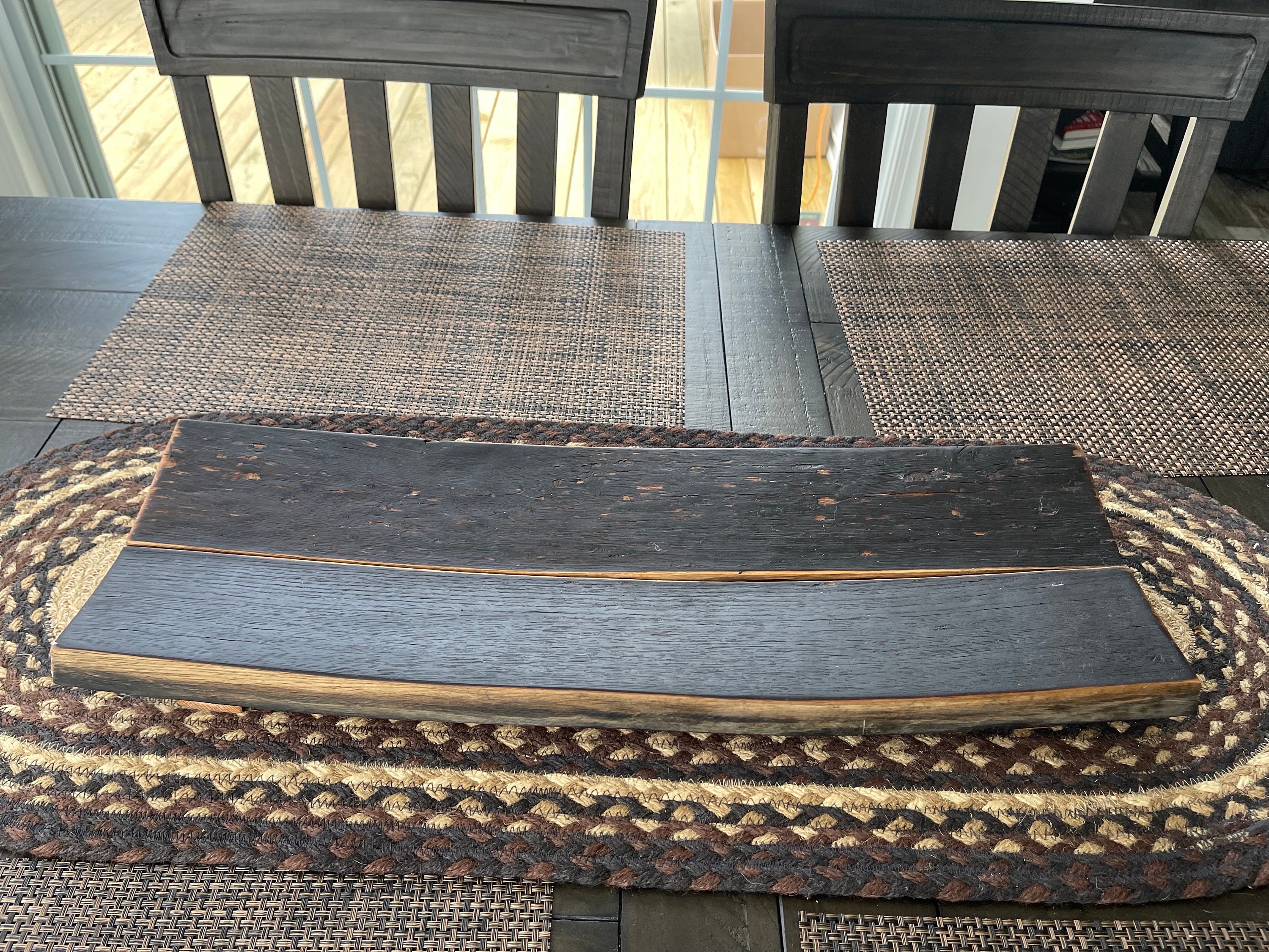 Barrel Stave Centerpiece Rustic Farmhouse Handcrafted - Etsy