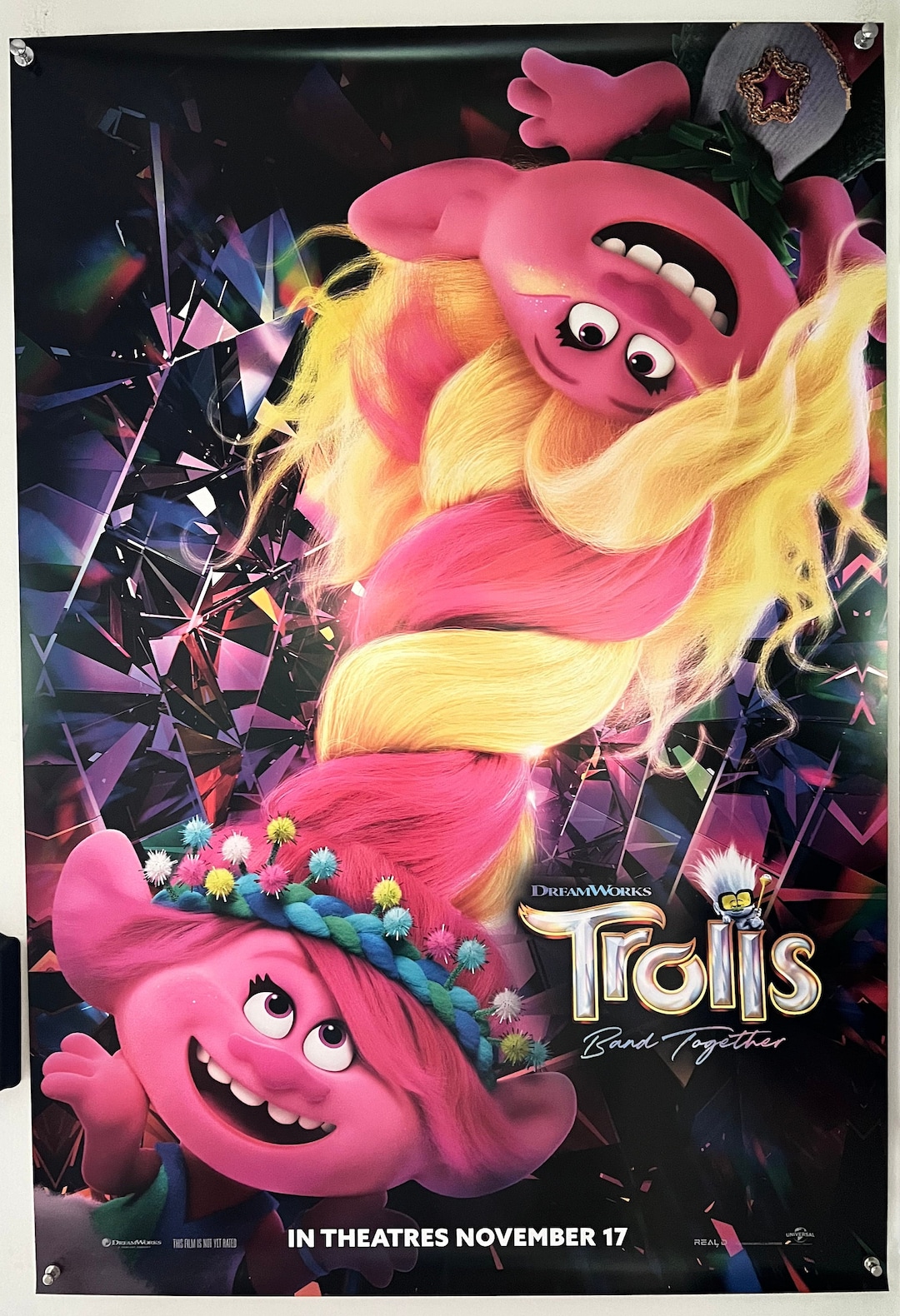 TROLLS BAND TOGETHER 2023 Original Double Sided Movie Poster - Etsy