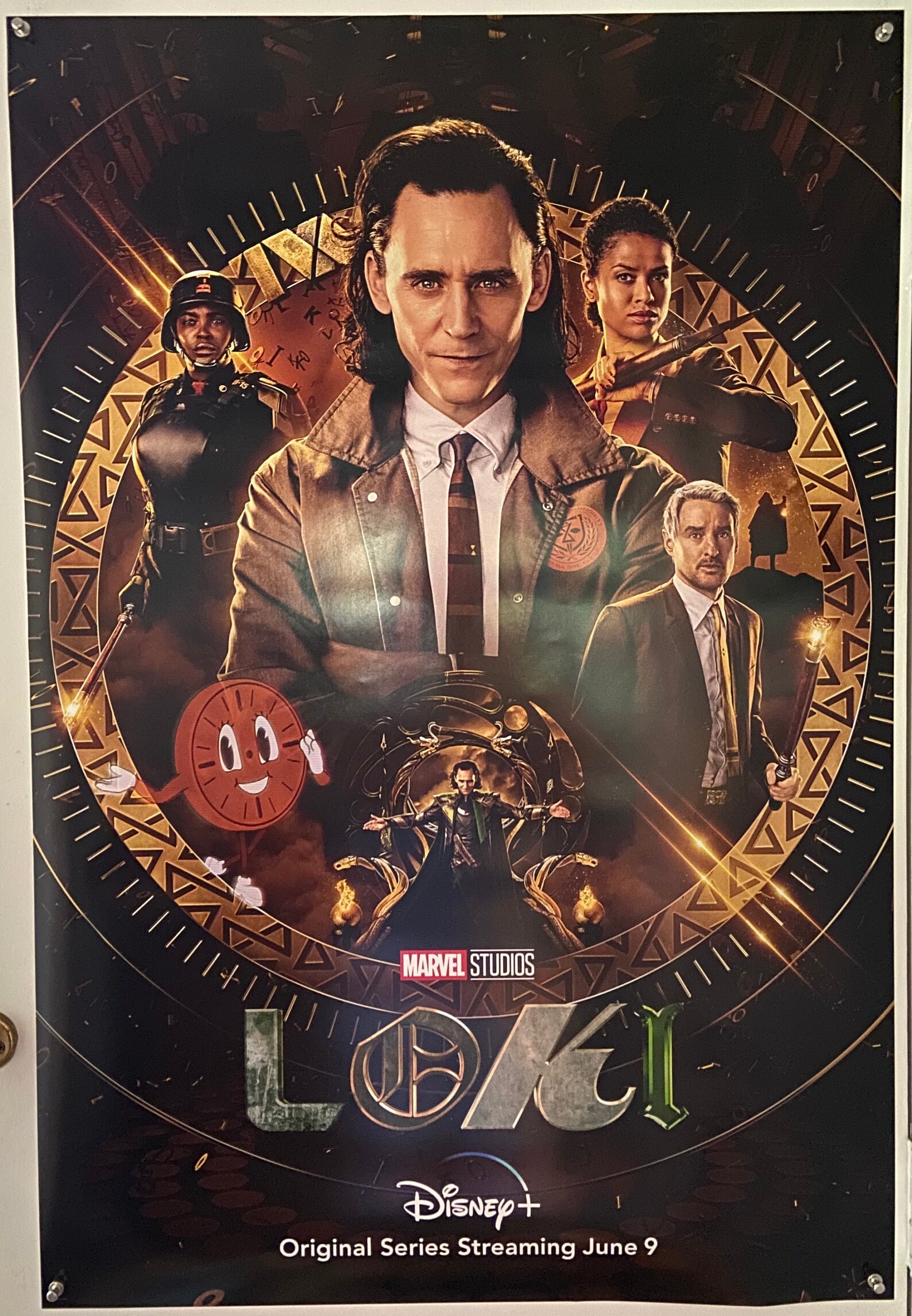 Loki 2021 Original Double Sided Poster Tom Hiddleston | Etsy