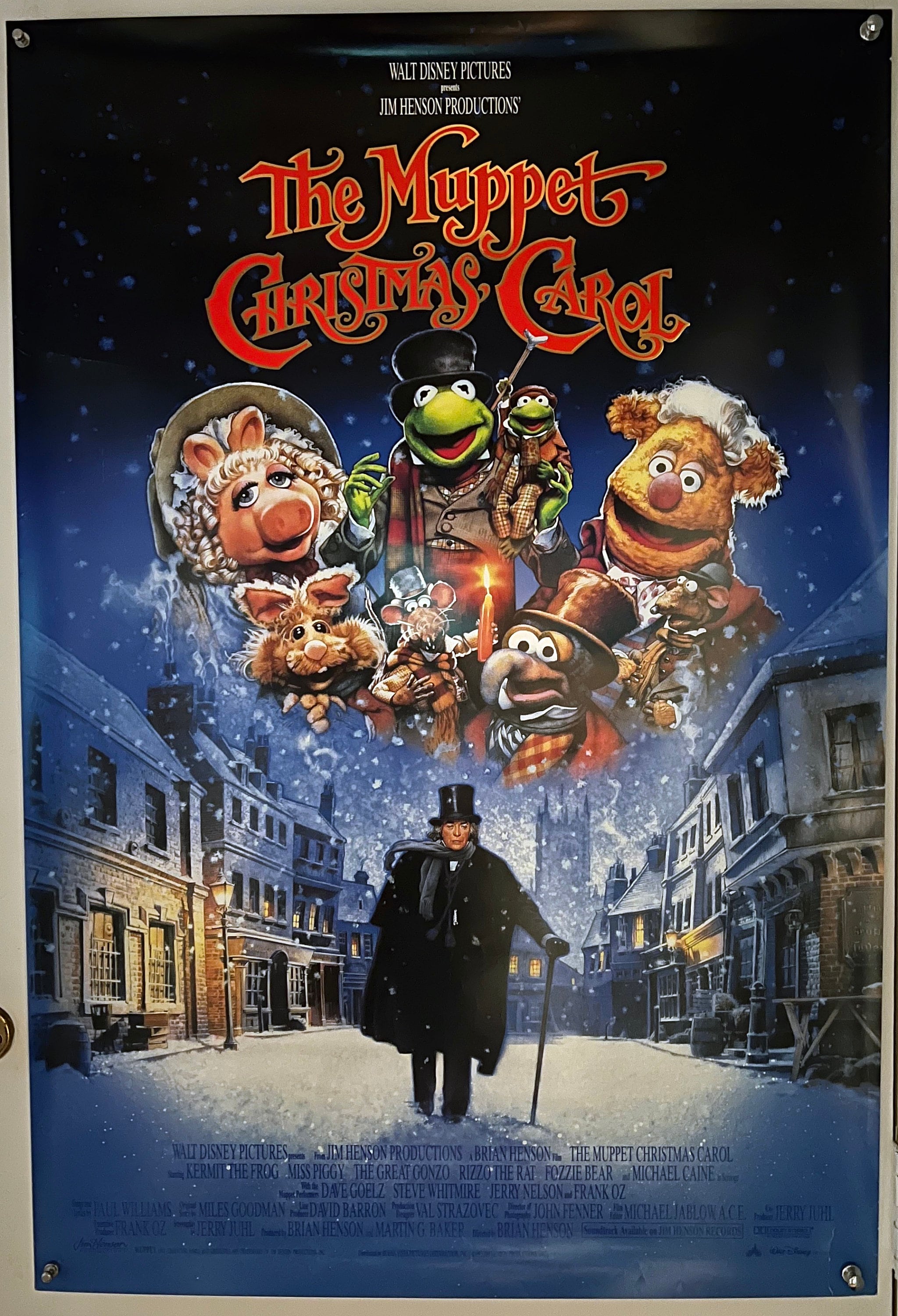 The MUPPET CHRISTMAS CAROL Movie Poster Disney sold by Jim Nelson | SKU ...