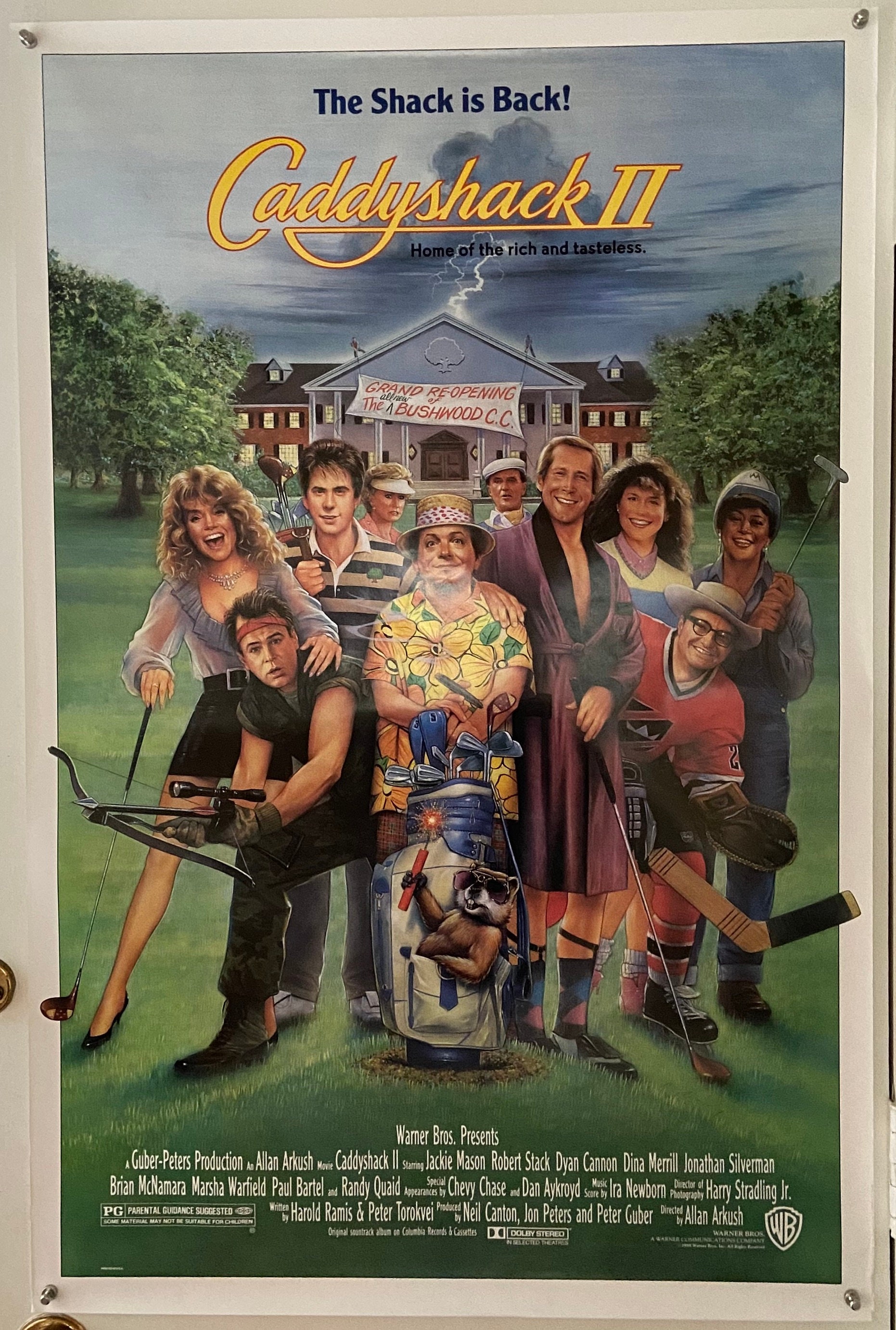 CADDYSHACK II 1988 Original Single Sided Movie Poster - Etsy.de