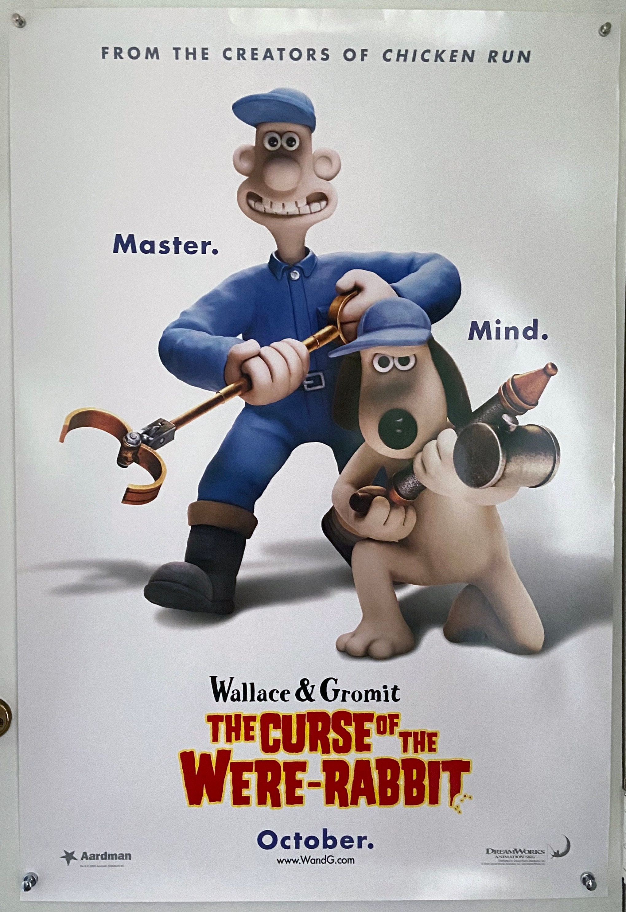 WALLACE & GROMIT: the Curse of the Were-rabbit 2005 - Etsy Ireland