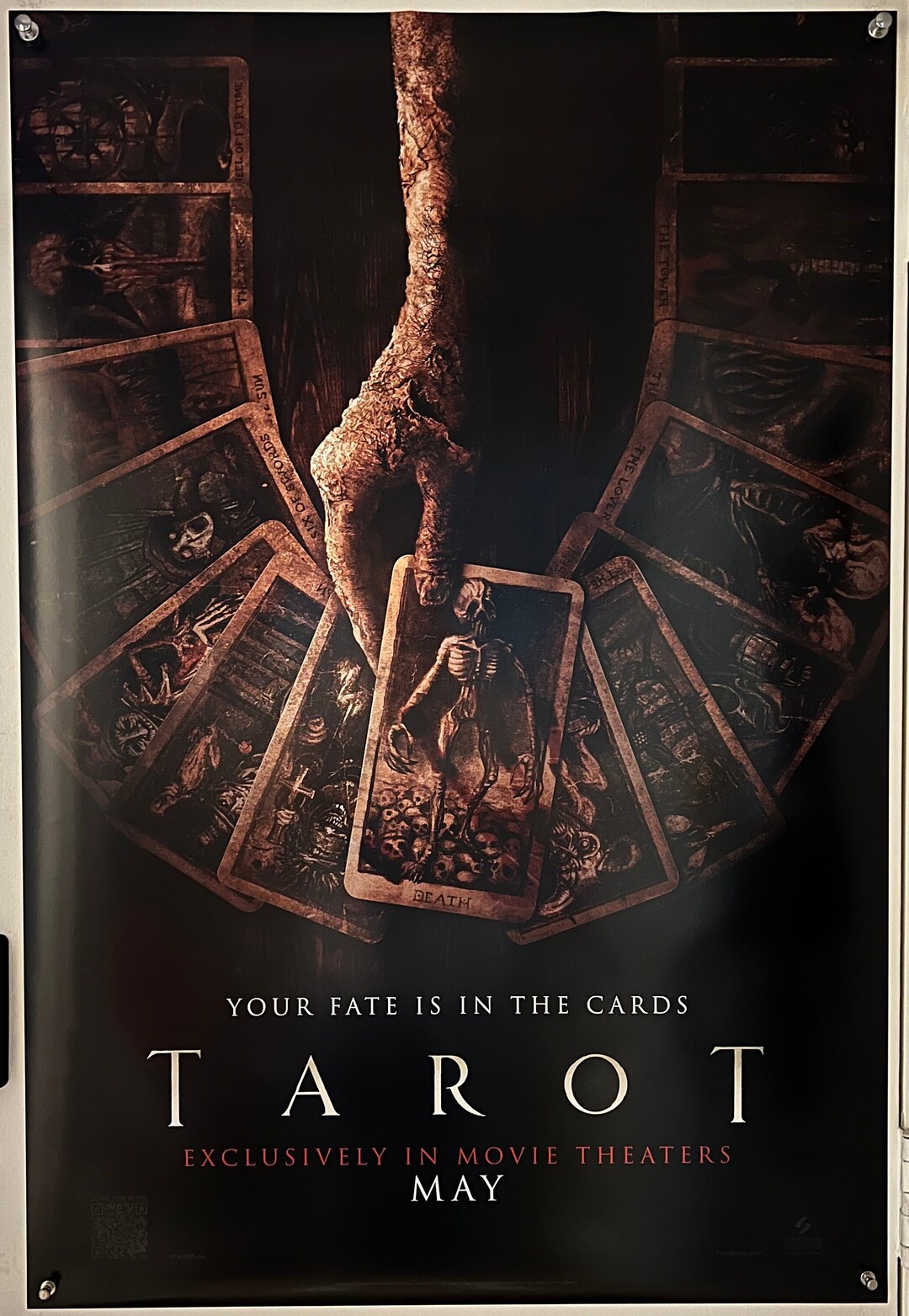 TAROT 2024 Original Double Sided Advance Movie Poster - Etsy