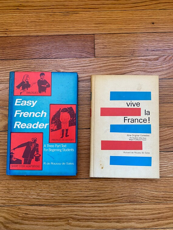 Easy French Reader AND Vive La France - Etsy