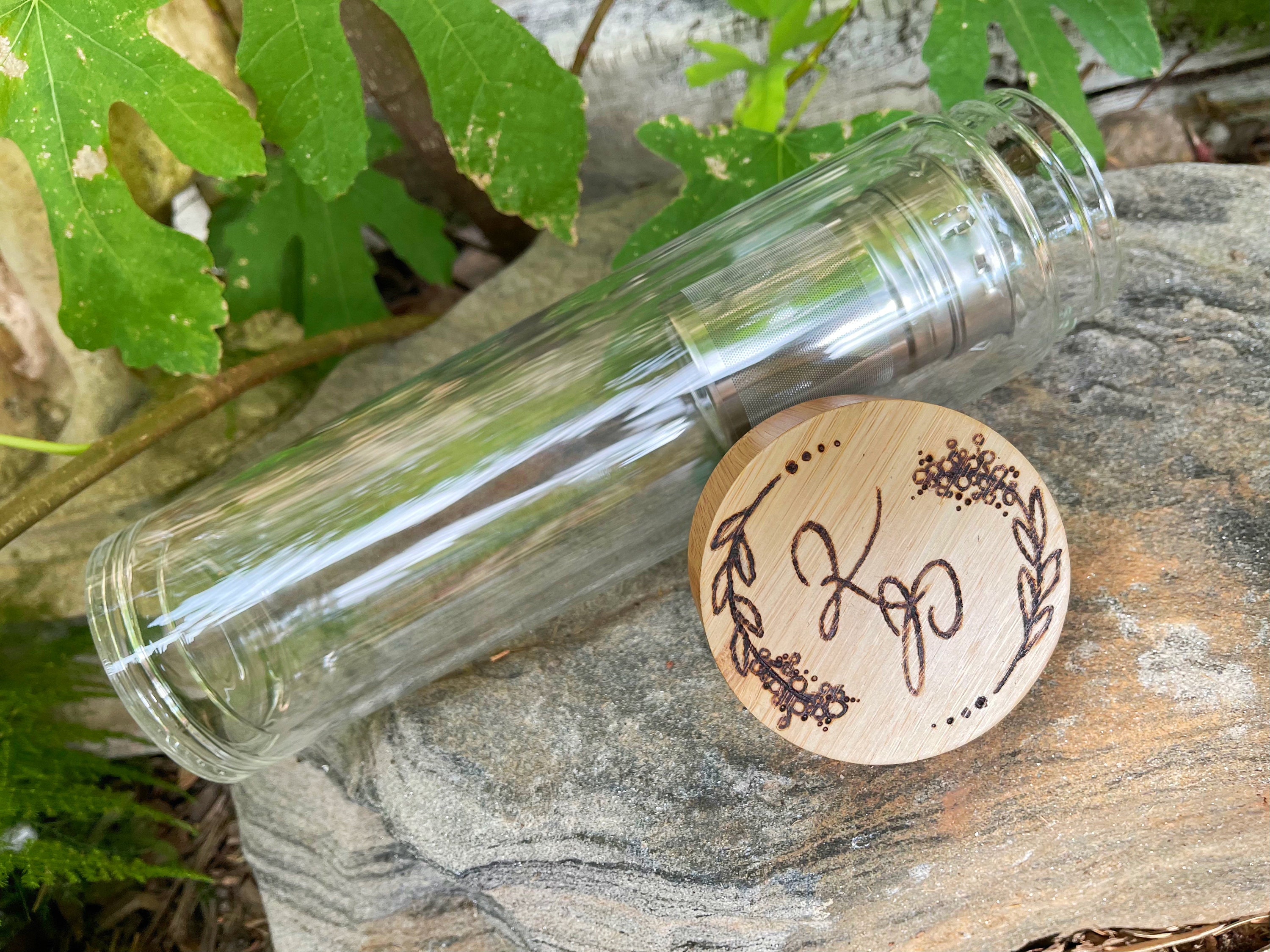 Double Walled Glass Tea Bottles - Etsy