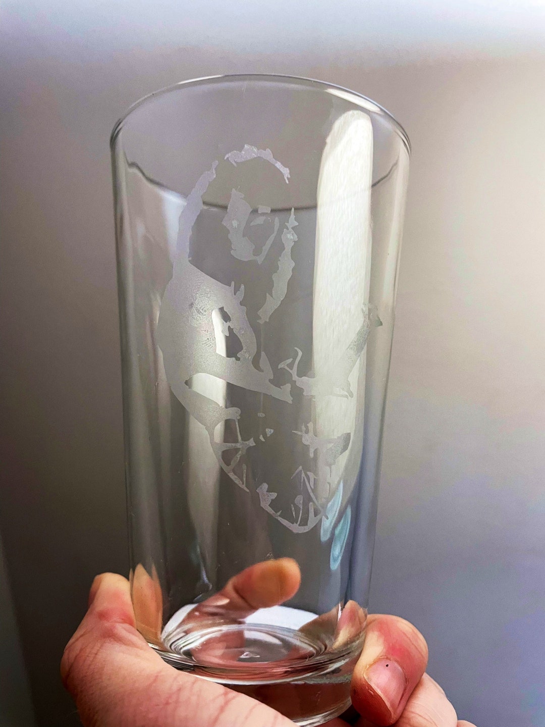 Eddie Van Halen Etched Pint Glass - Etsy