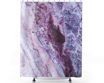 Geode Shower Curtain - Etsy