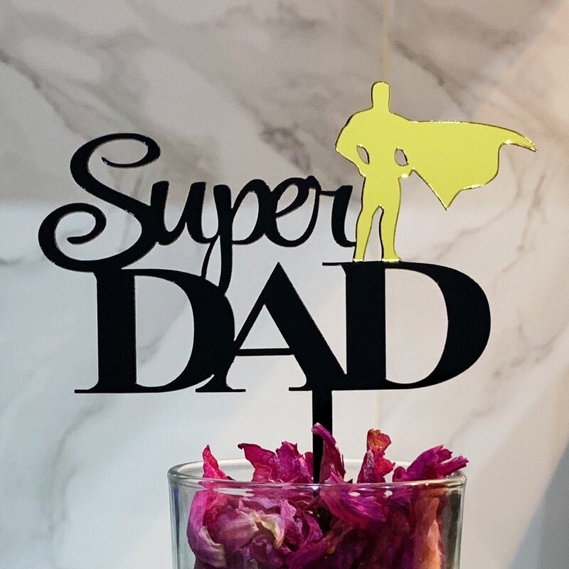 Dad Cake Topper - Etsy