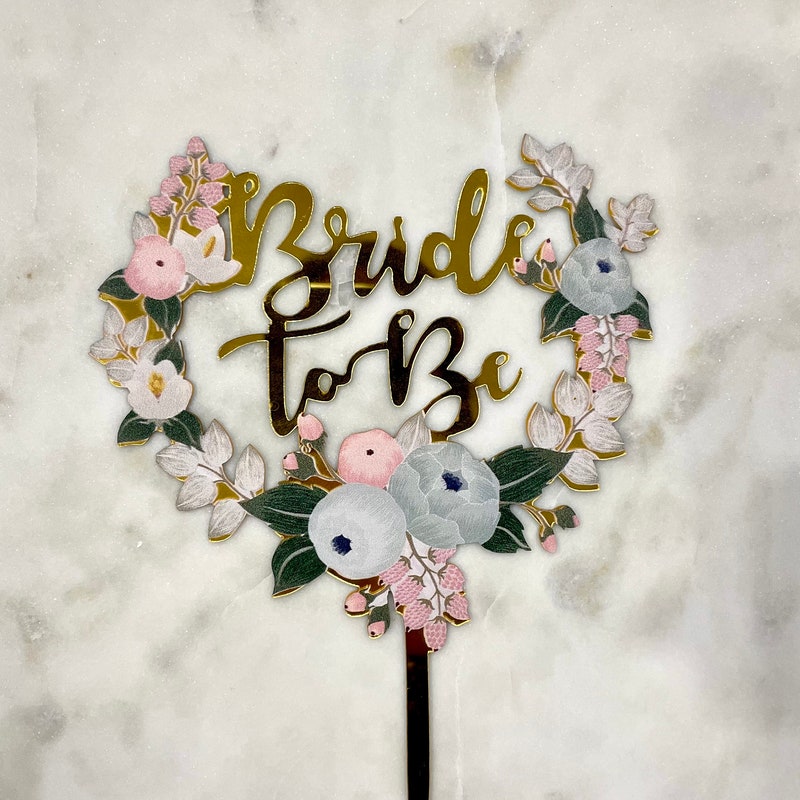 Heart Cake Topper - Etsy