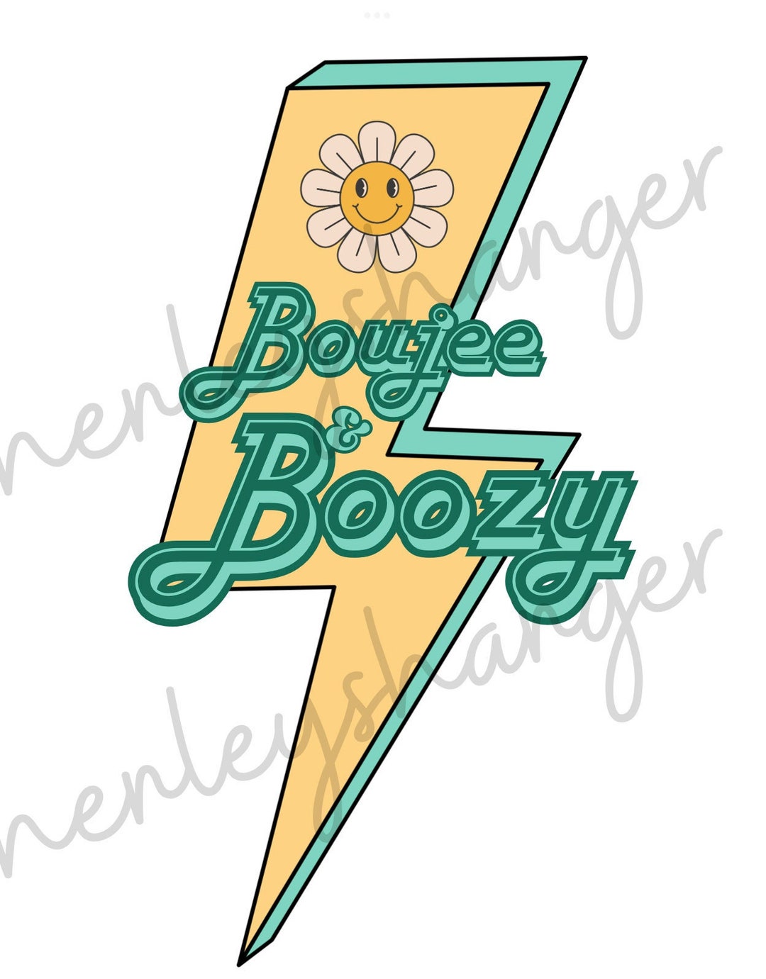 Boujee and Boozy Groovy Png - Etsy