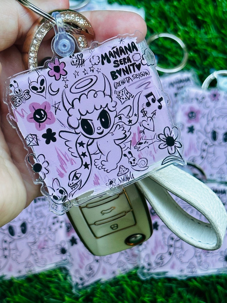 Karol G Album Cover Keychain - Etsy