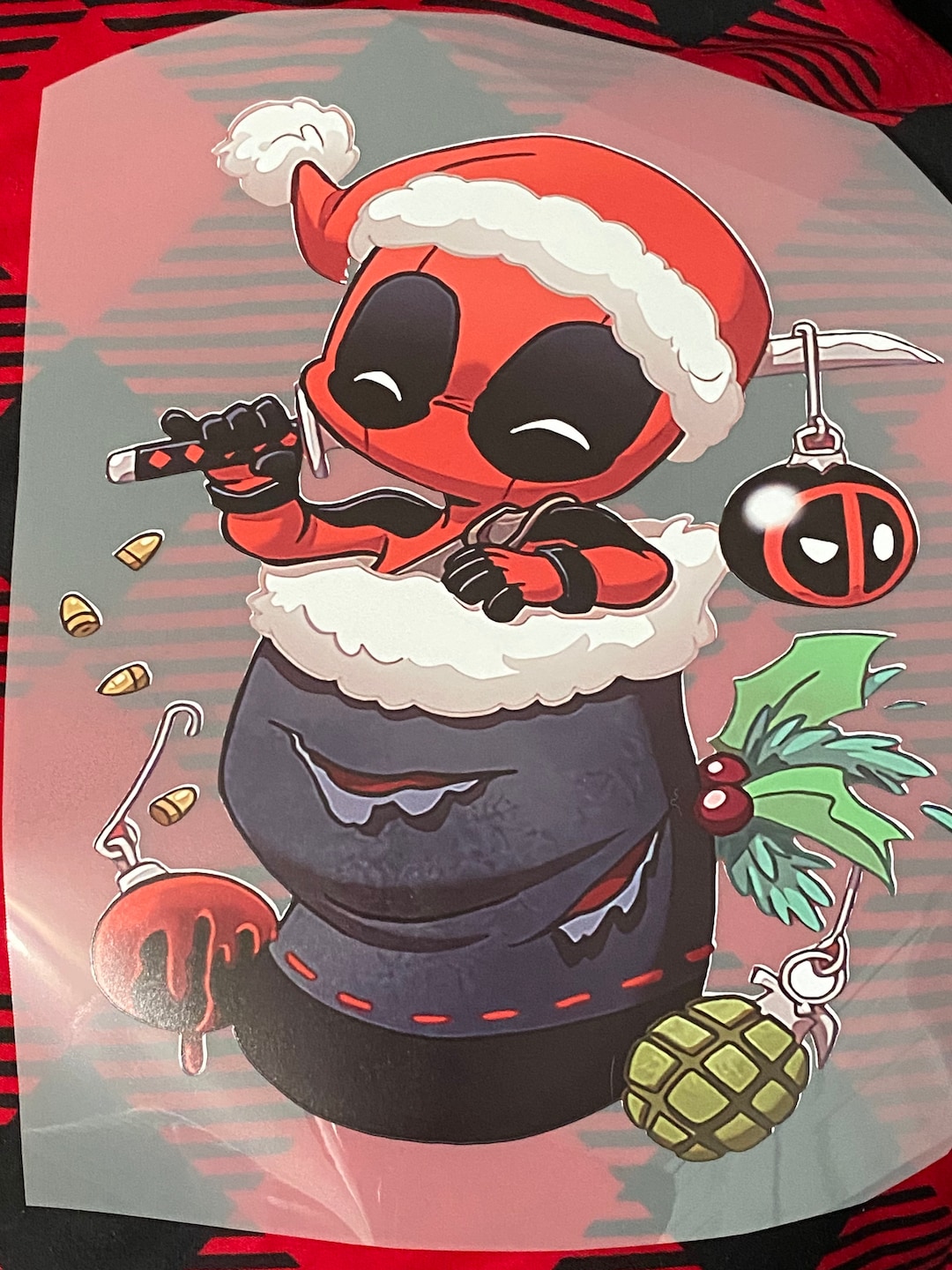 Deadpool Heat Transfer Vinyl - Etsy