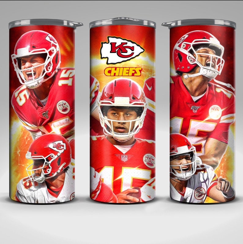 Personalized Kansas City Chiefs Patrick Mahomes Tumbler - Etsy