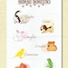 Animals Chart in Italian Digital Download, Gli Animali, Pre-school ...