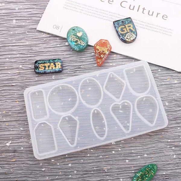 Resin Keychain Molds - Etsy