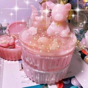 Big Stackable Storage Box Silicone Mold Round Shaped Box/jar Casting ...