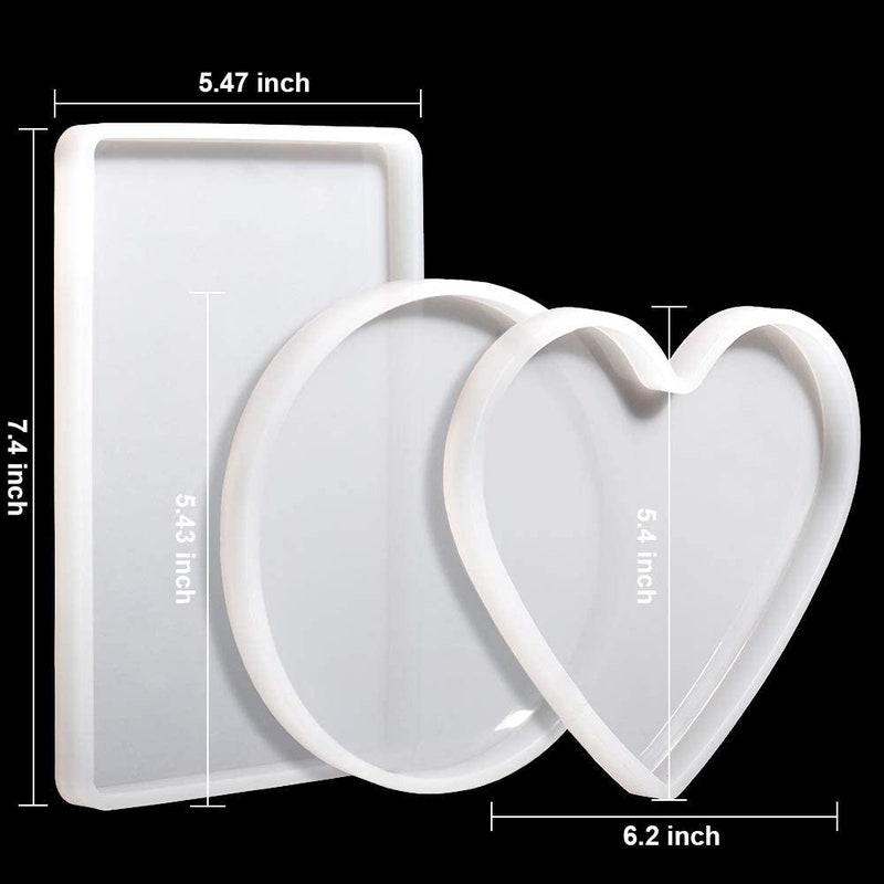 Rectangle Resin Mold Large - Etsy