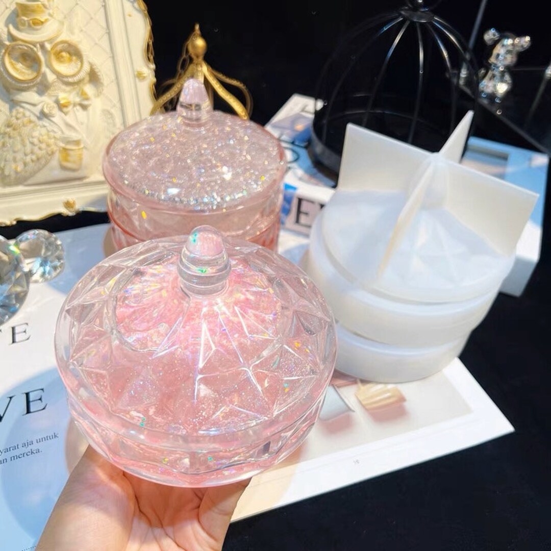 Multi-layer Stackable Silicone Storage Box With Lid Mold/jewelry ...