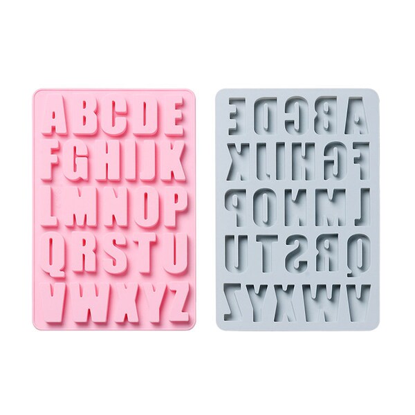 Silicone Letter Cake Mold - Etsy