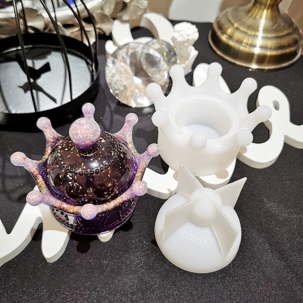Resin Crown Cake Topper - Etsy