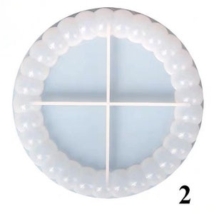 Bubble Tray Coaster/epoxy Resin Casting Mold/cute Jewelry Trinket Plate ...