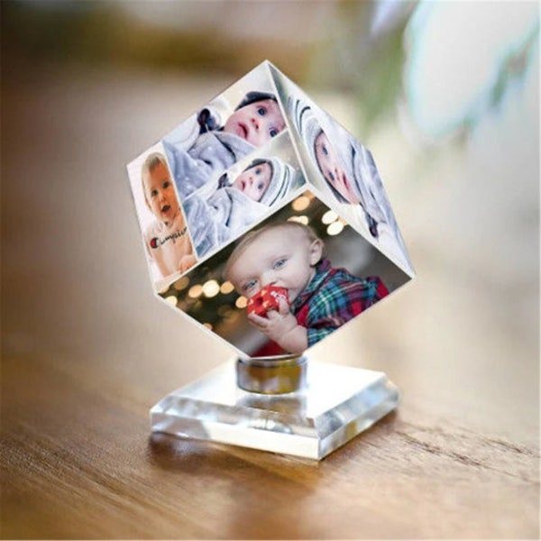 Etched Glass Cube - Etsy