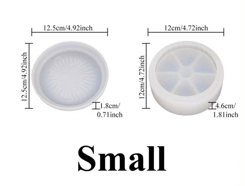 Big Stackable Storage Box Silicone Mold Round Shaped Box/jar - Etsy