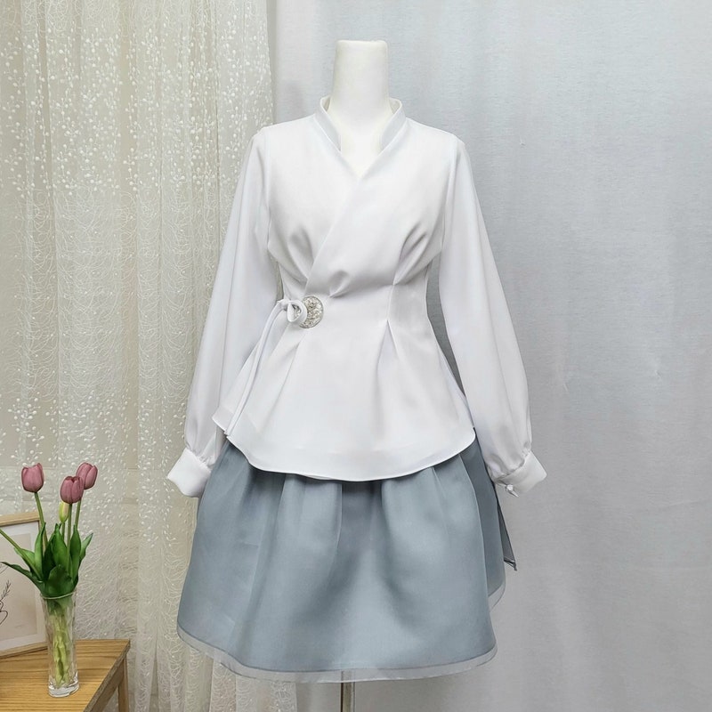 Hanbok Top Blouse - Etsy