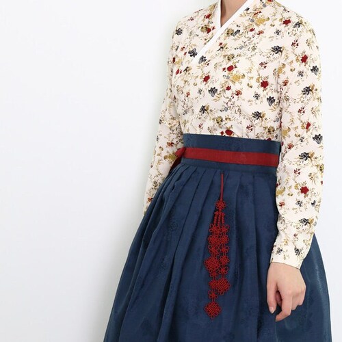 Hanbok Women Blouse Jeogori Top Korean Modern Hanbok Casual - Etsy