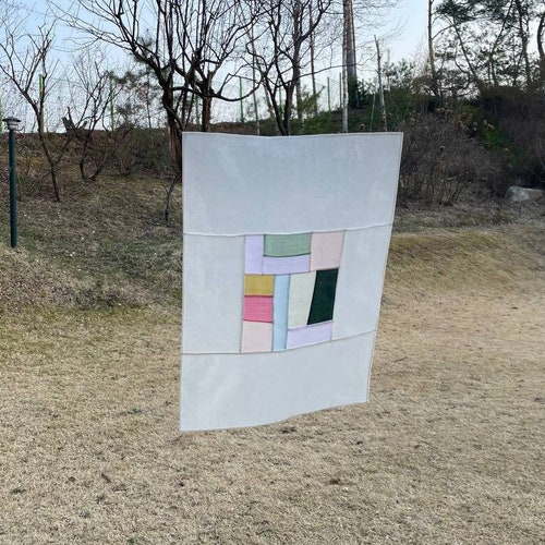 Jogakbo Fabric Art. Window Decoration. Bojagi Art. - Etsy