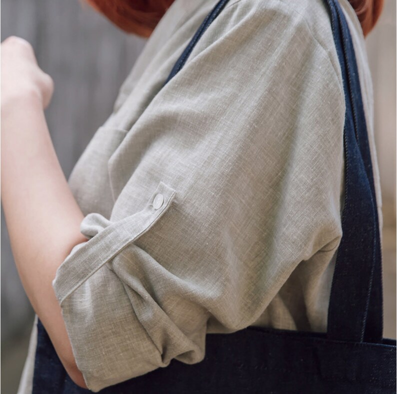 Hanbok Shirt for Men & Women Korean Modern Hanbok Linen Shirt - Etsy