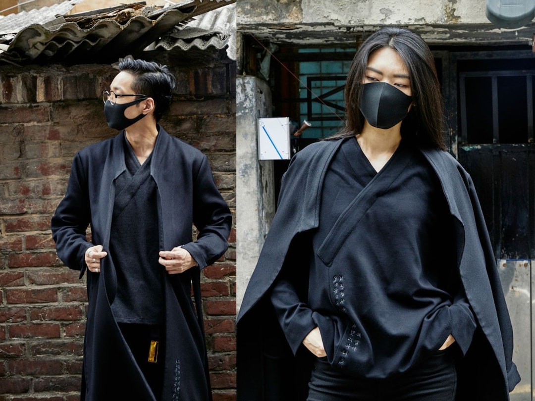 Hanbok Jacket Hunminjeongeum Edition Durumagi for Unisex, Korean Modern ...