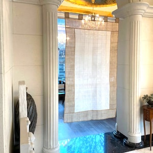 Ramie Korean Patchwork Curtain/ Korea Traditional Jogakbo Curtain ...