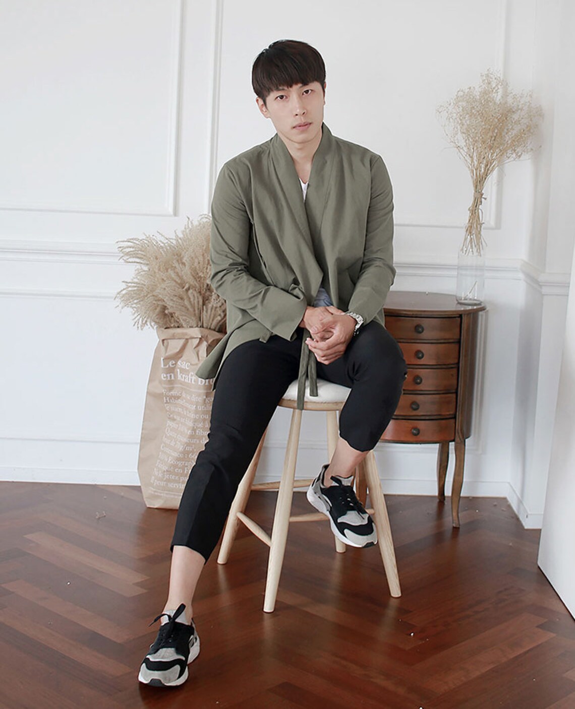 Hanbok Shirt for Men Korean Modern Hanbok Top Jacket Casual - Etsy