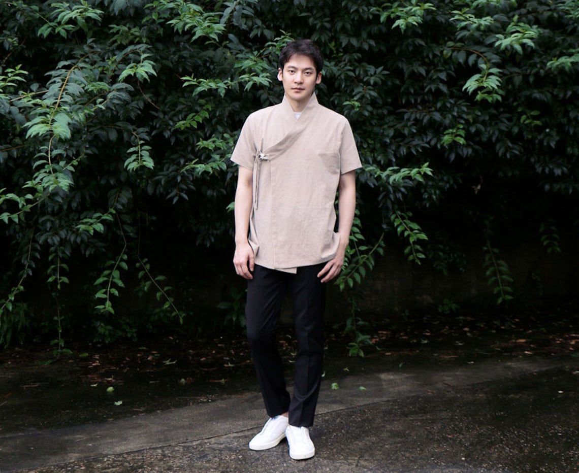 Hanbok Shirt for Men Korean Modern Hanbok Top Jacket Casual - Etsy