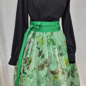 Hanbok Women Wrap Style Wing Skirt, Beautiful Korean Modern Hanbok ...