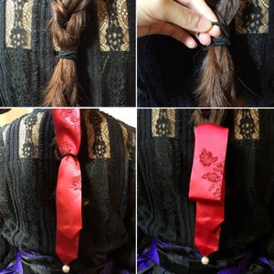 Daenggi, Korean Hanbok Hair Accessory, Hair Ribbon Tie, Women / Girl ...