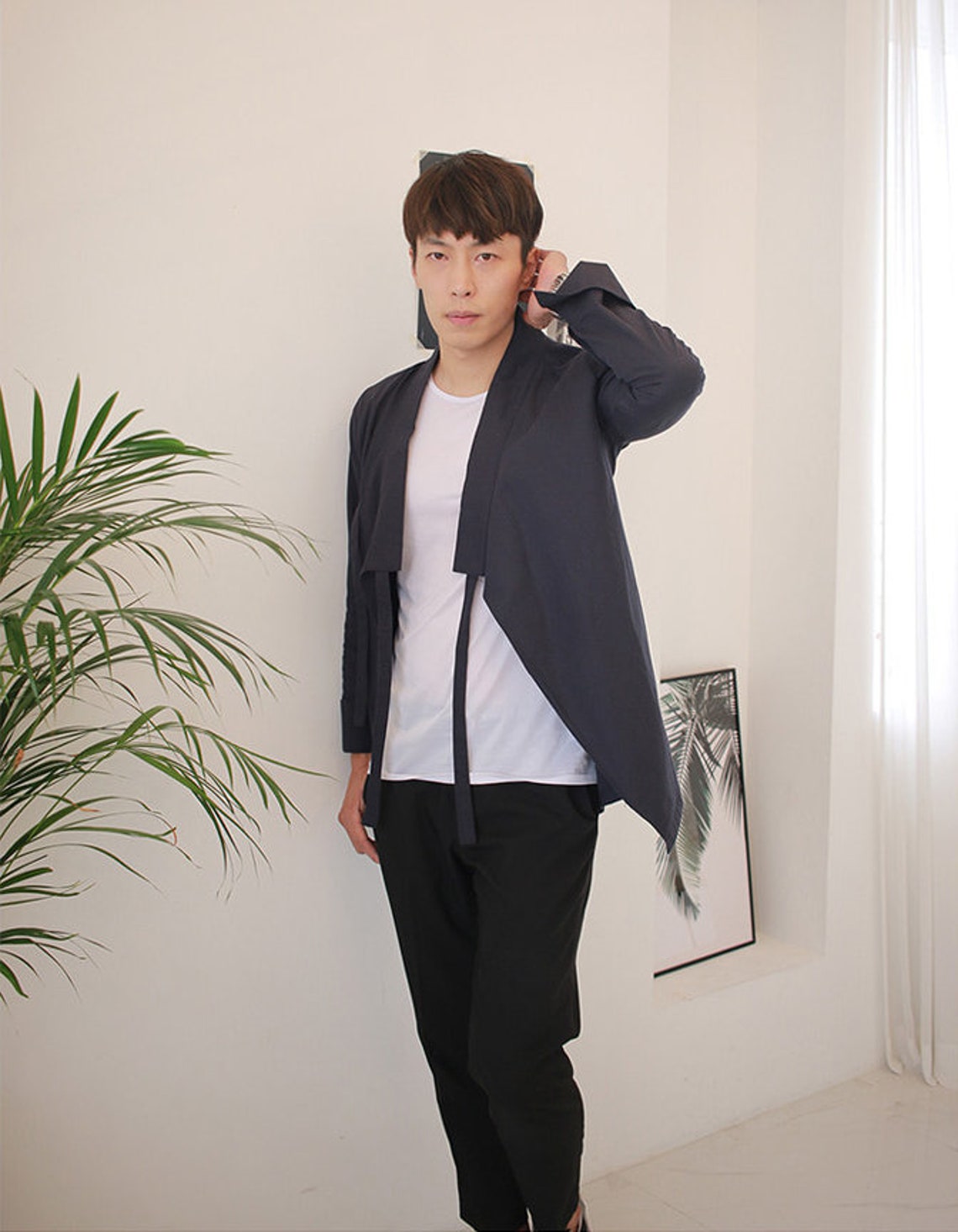 Hanbok Shirt for Men Korean Modern Hanbok Top Jacket Casual - Etsy