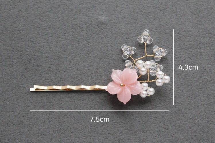 Hanbok Hair Clip Korean Traditional Hanbok Hair Pin Flower | Etsy