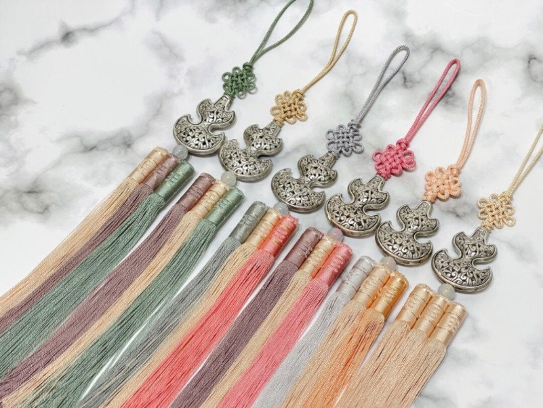 Norigae, Beautiful Korean Traditional Hanbok Accessory, Knot Ornament ...