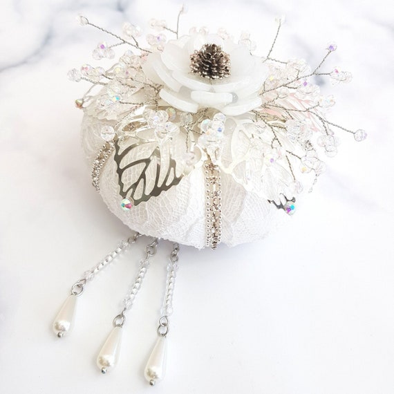 Jokduri Korean Traditional Wedding Hair Accessory Hanbok Hairband Decorative Ornament Hair Piece for Women Hanbok Accessory Etsy