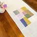 Ramie Korean Patchwork Curtain/table Runner, Korea Traditional Jogakbo ...