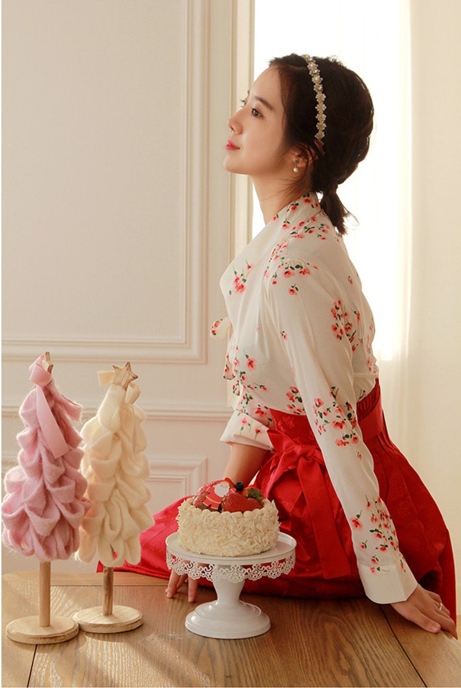 Hanbok Women Blouse Jeogori Top Korean Modern Hanbok Casual - Etsy