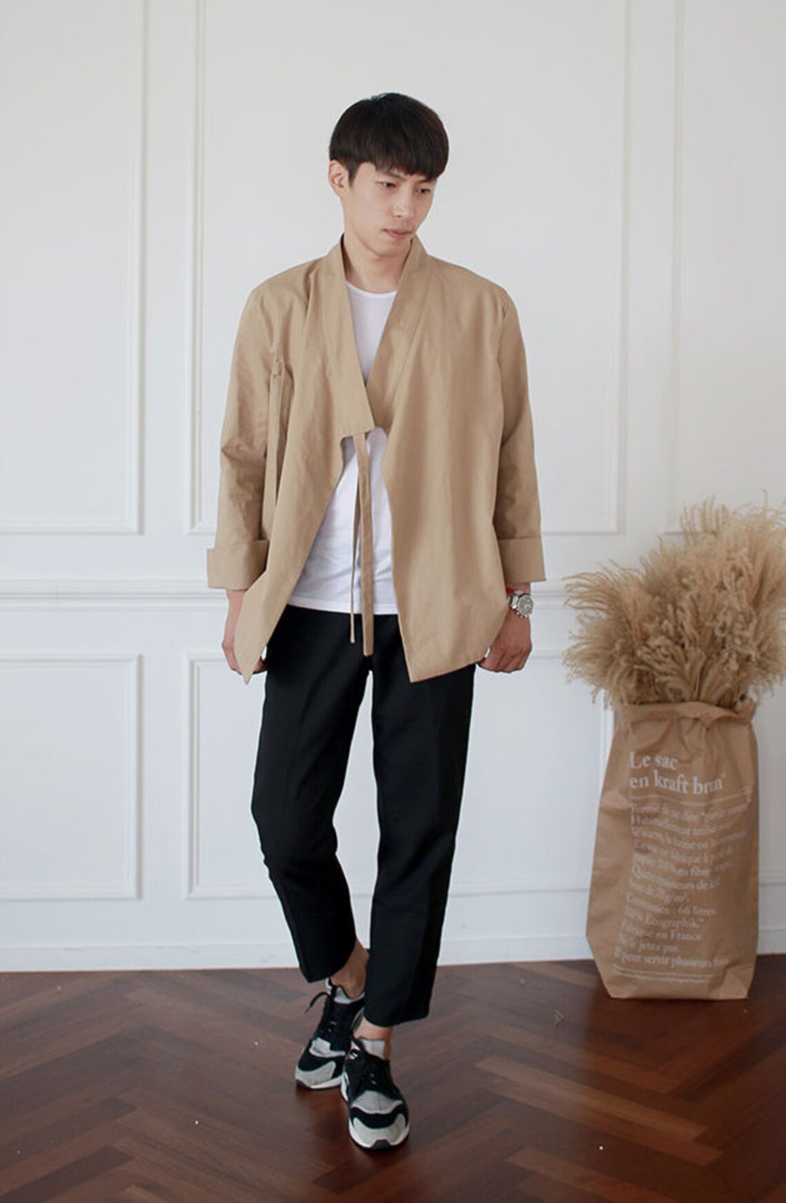 Hanbok Shirt for Men Korean Modern Hanbok Top Jacket Casual - Etsy
