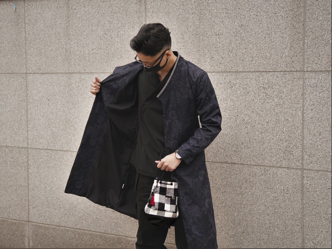 Hanbok Jacket Durumagi for Unisex, Korean Modern Hanbok Traditional ...